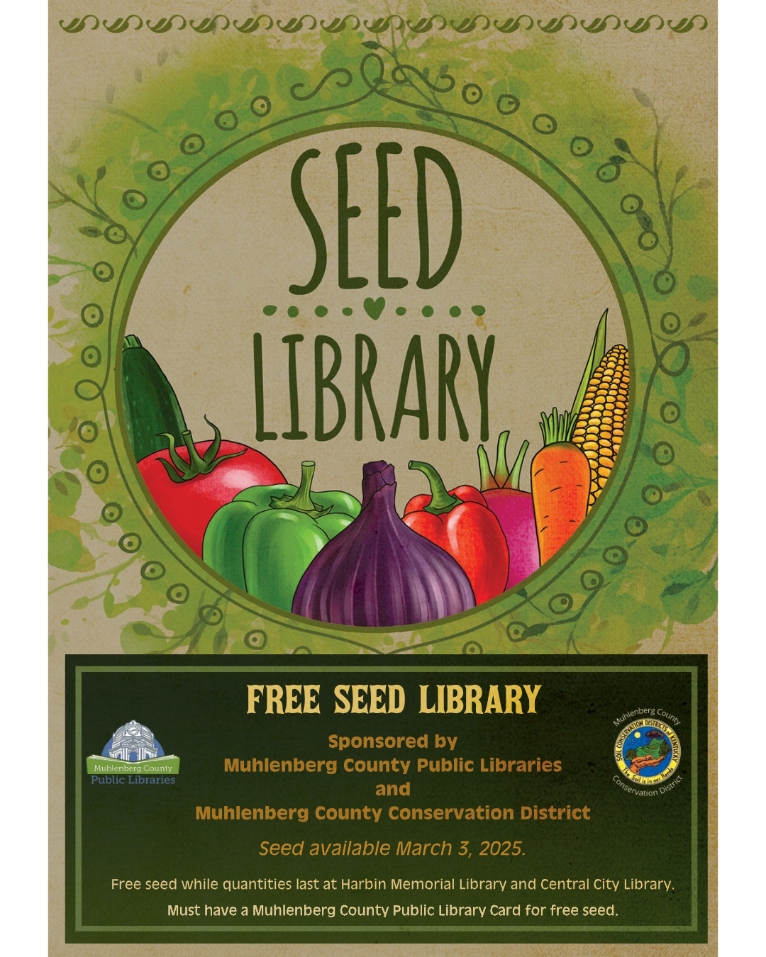 Seed Library now open!